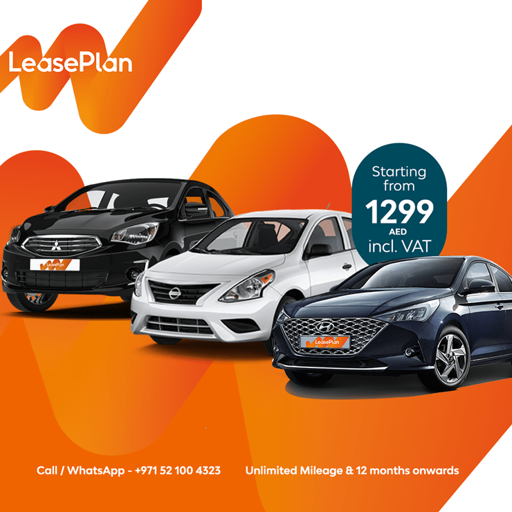 Private Lease Car Offers | LeasePlan United Arab Emirates